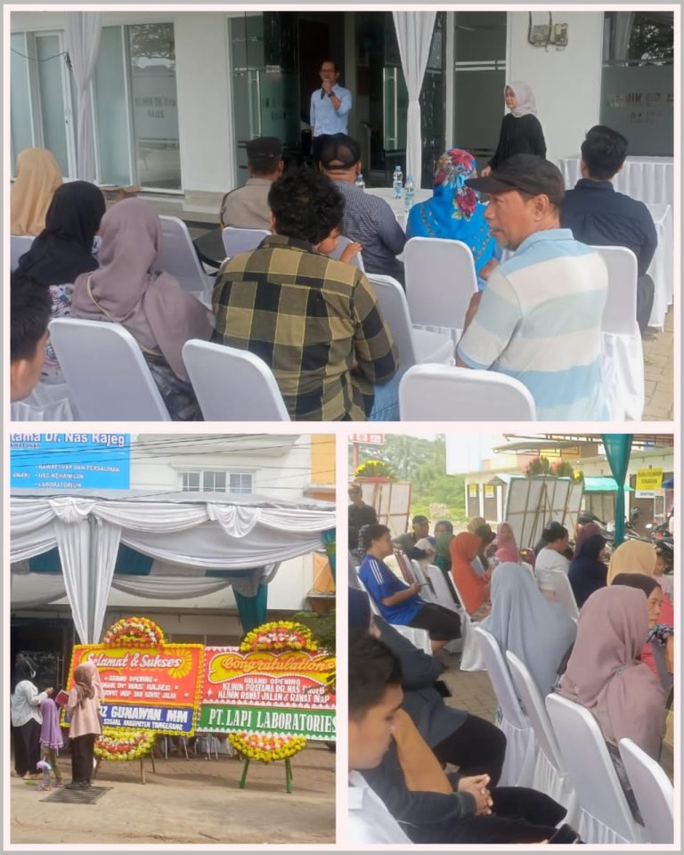 Klinik Pratama Resmi di Launching dan Laksakan Pengobatan Gratis ...
