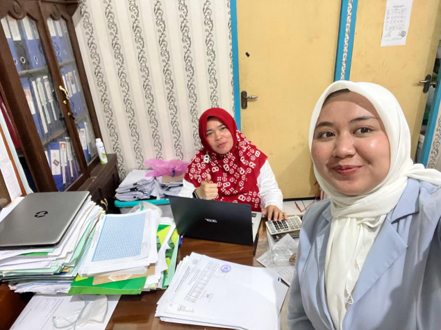 Suasana Ceria Warnai Kantor BRI KC Cilegon, Guru dan Staf MTsN 2 Kota ...